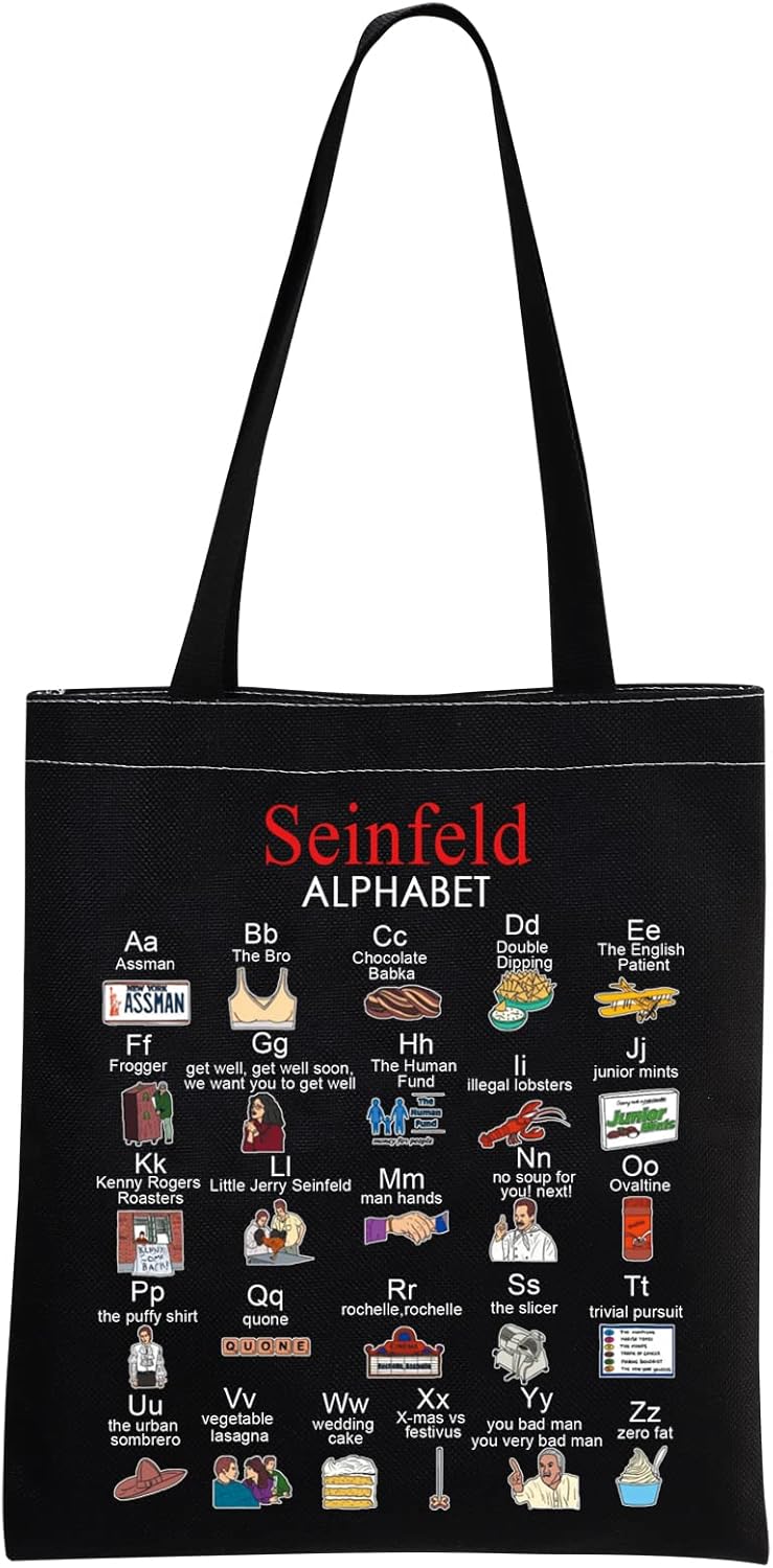 Seinfeld Tv Show Gift Seinfeld Tote Bag Seinfeld Fan Gift Classic ...