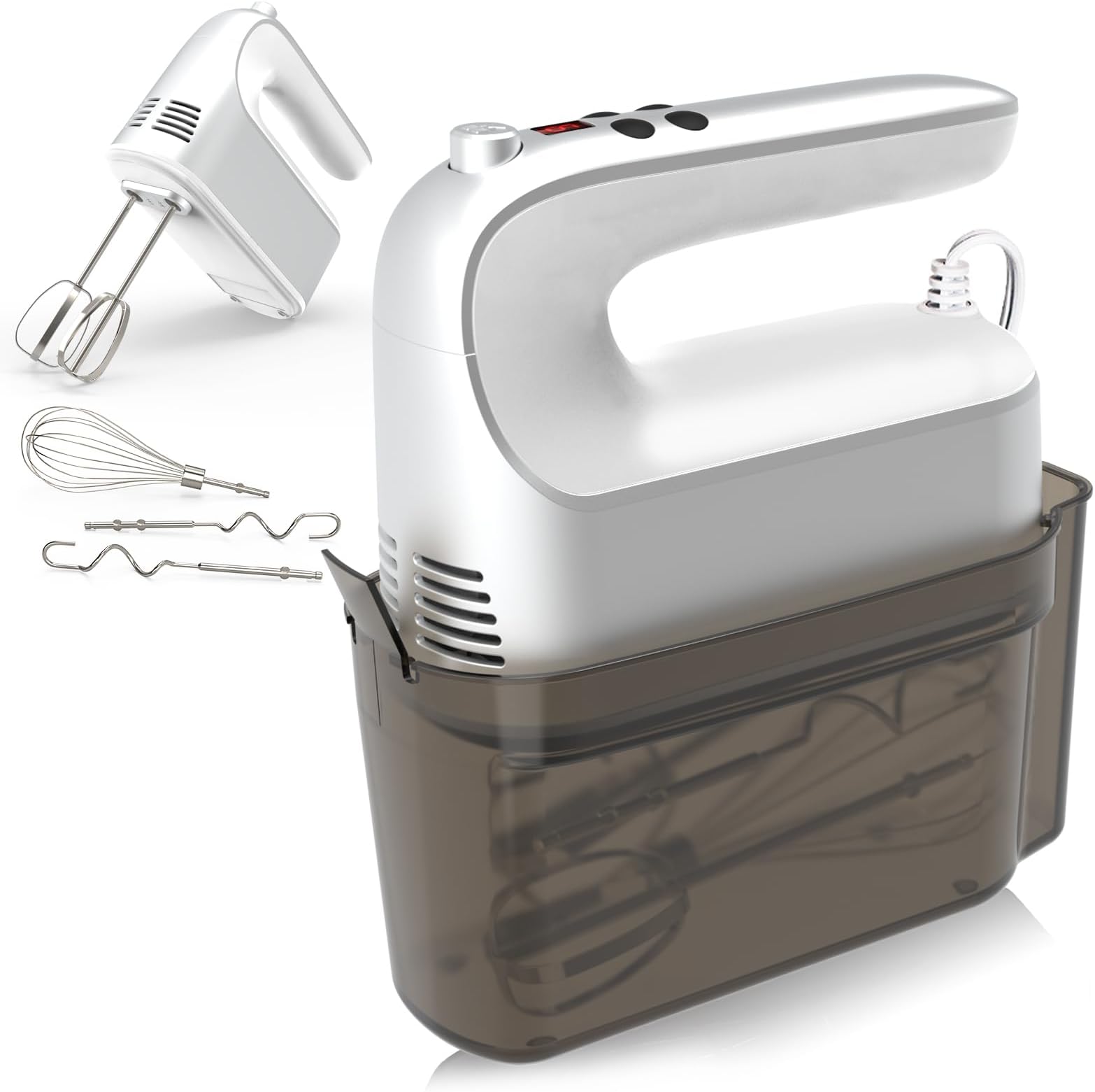 Amazon.com: Hand Mixer Electric, Mixer Electric Continuously Variable ...