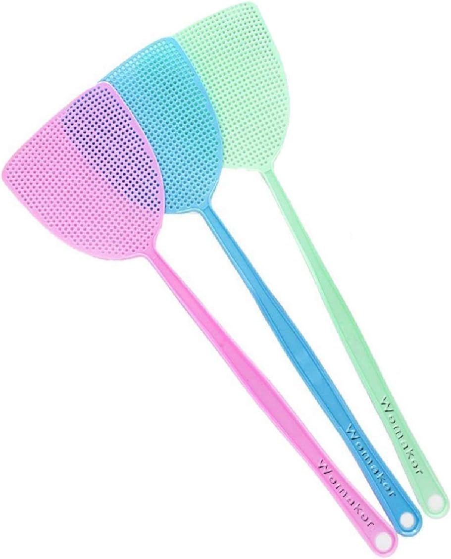 Amazon.com: ChicRosa Fly Swatter, 3 Pack Strong Flexible Manual Swat ...
