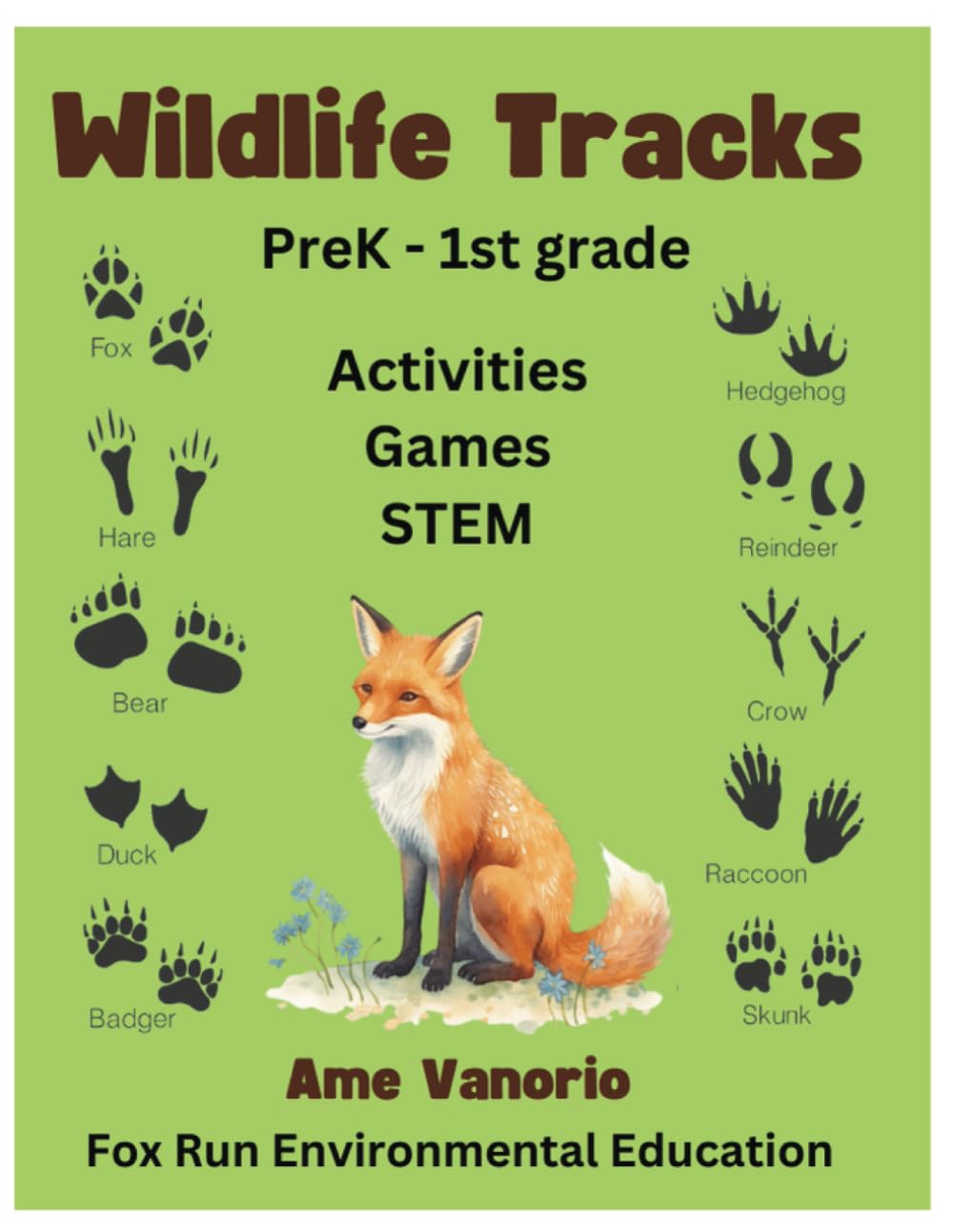 Wildlife Tracks PreK - 1 Learning Adventure: Identify 15 Animal ...