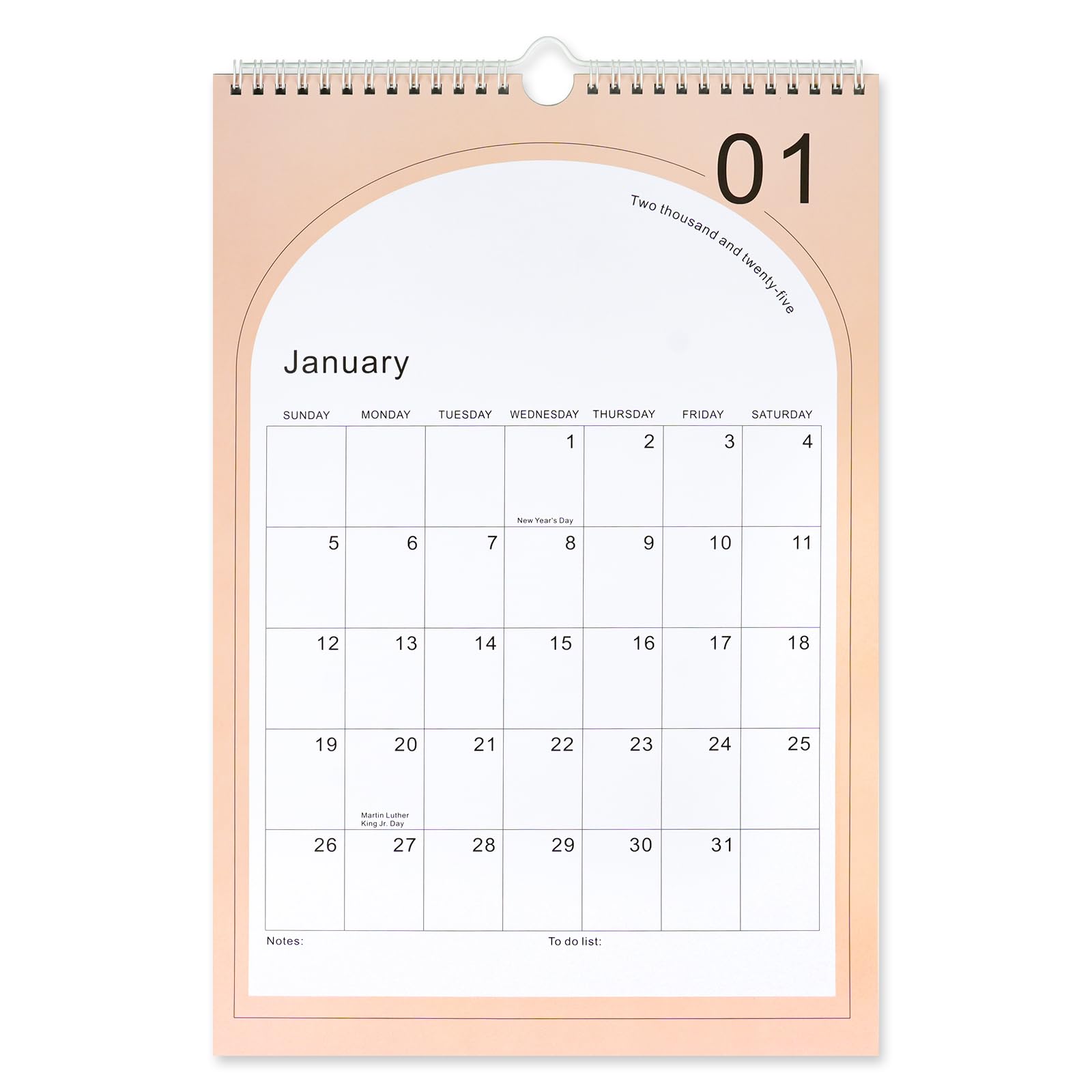 Amazon.com : Calendar 2024-2025,Vertical 10x14.75 2024 Wall Calendar ...