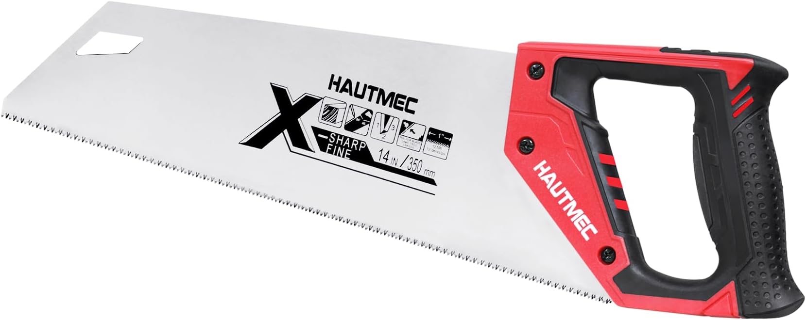 Presch Hand Saw 450mm - Wood Saw with 11 TPI 45° and 90° STop ...
