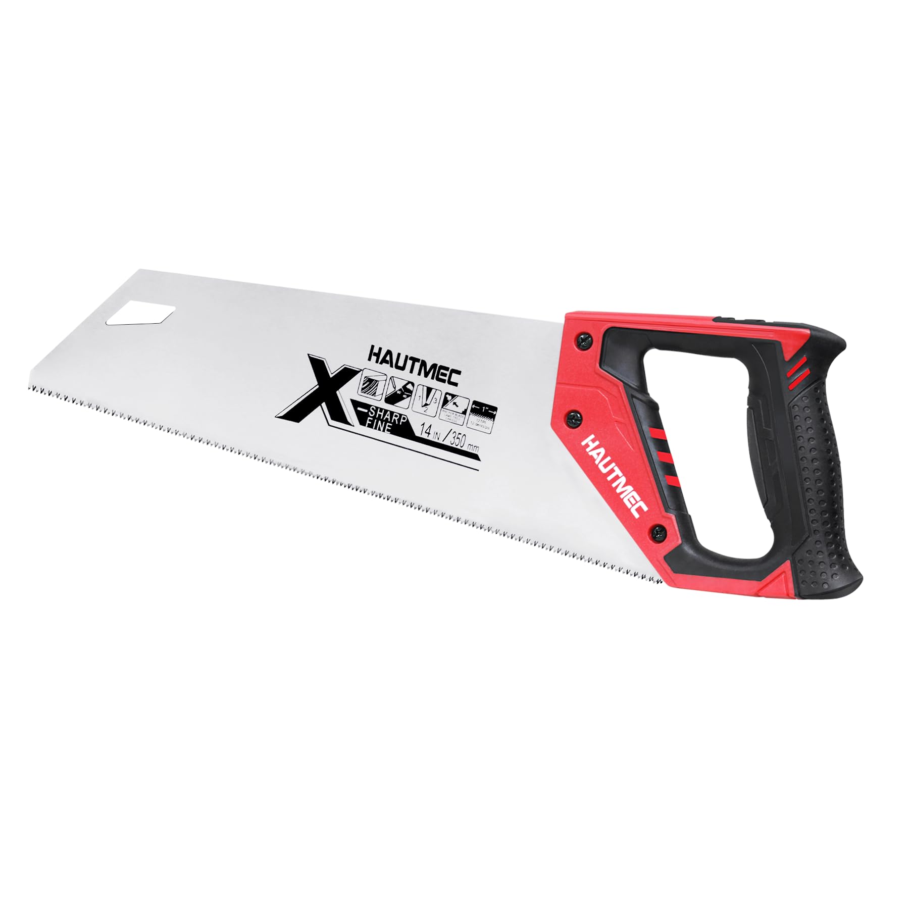 Snapklik.com : HAUTMEC 14 Inch X-Sharp Pro Hand Saw - 12 TPI Fine Cuts ...