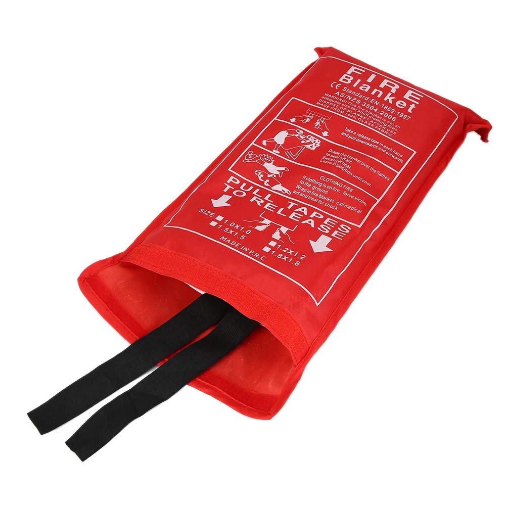 KCHOICE®® Safety Kitchen Fire Suppression Blanket, Reusable Fire ...