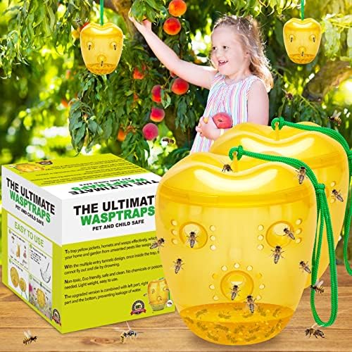 Amazon.com : Wasp Trap Outdoor Hanging, Bee Trap for Outside, Hornet ...