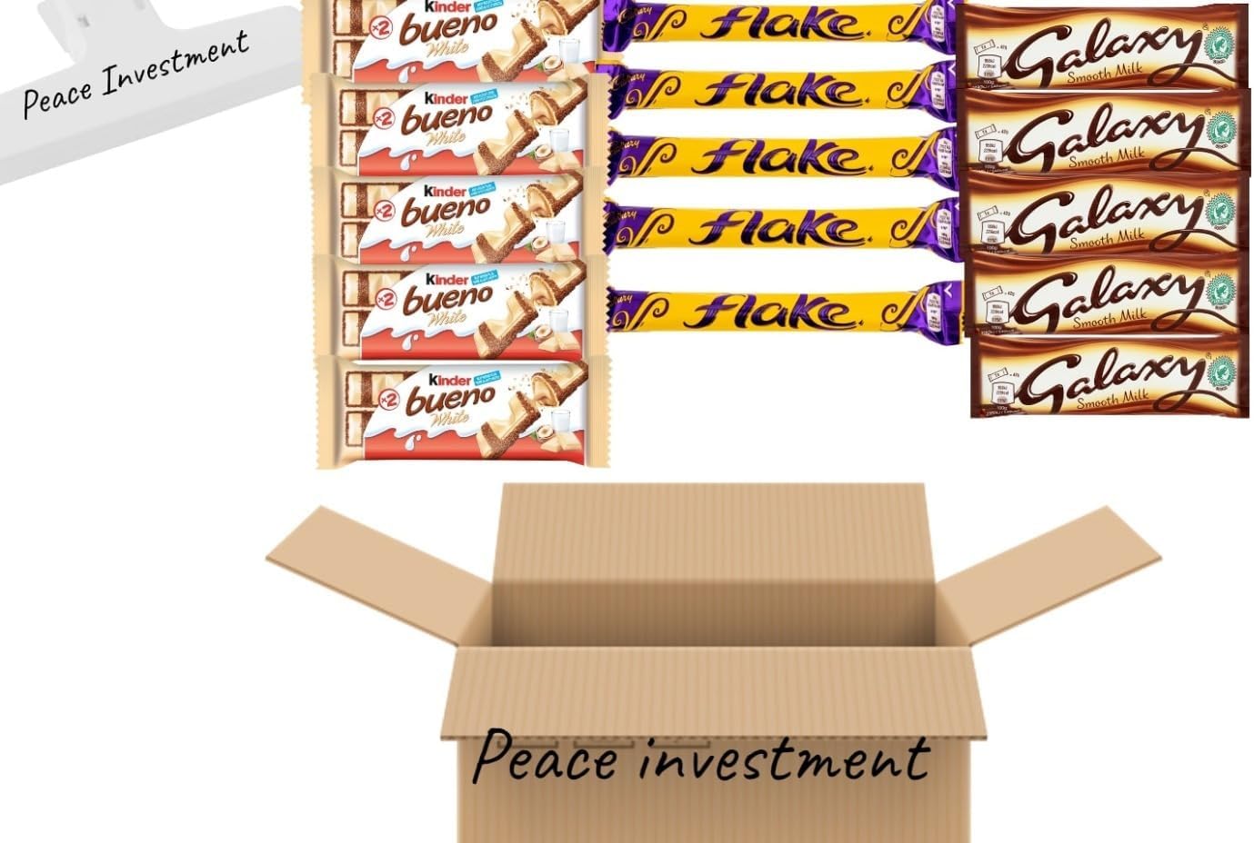 Amazon.com : Galaxy Smooth Milk Bars Original Galaxy Chocolate Bar Pack ...