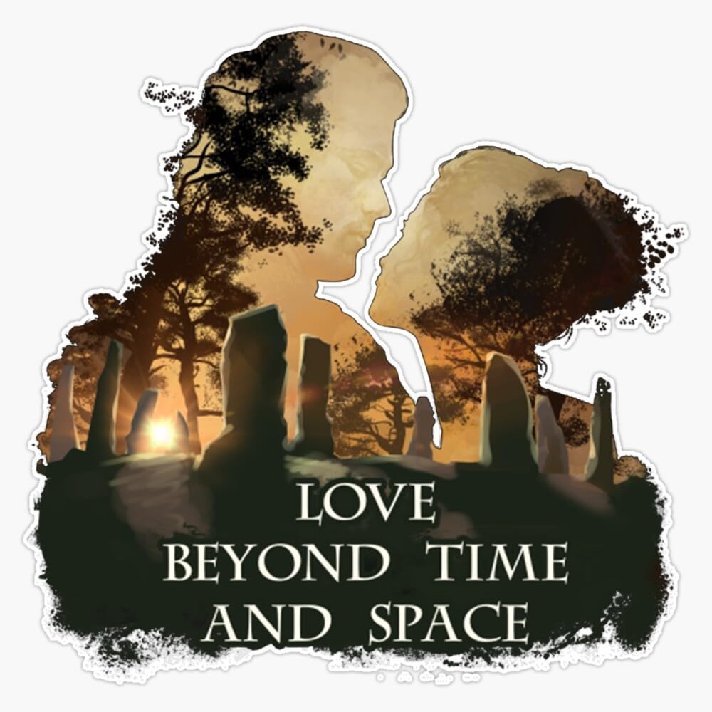Amazon.com: Love Beyond Time and Space Jamie and Claire - Outlander ...