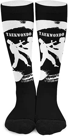 Amazon.com: Karate Theme Men Women Mid Tube Socks,Stylish Patriotic ...