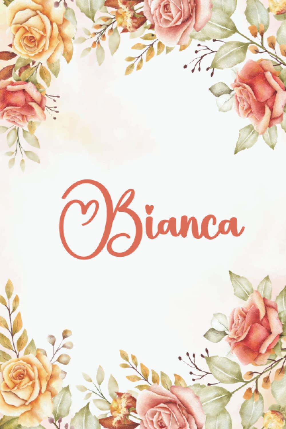 Bianca Taccuino A5 Nome Personalizzato Bianca Diario Personalizzato ...