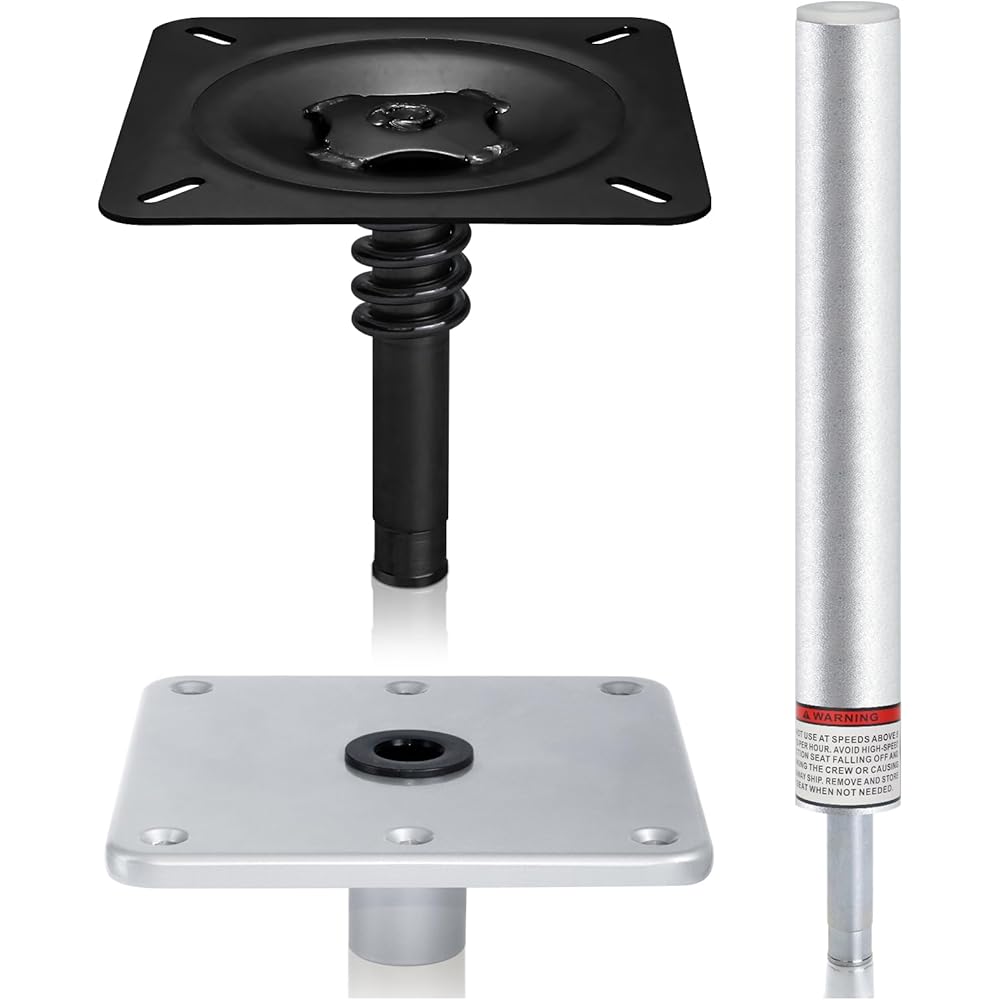 $9/mo - Finance Boat Seat Pedestal Mount Package with Lock in 3/4" Boat ...