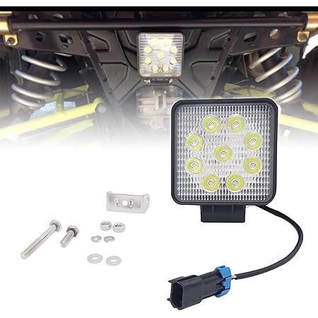 Amazon.com: ULROLIT 48W LED Backup Light for 2018-2023 Polaris Ranger ...