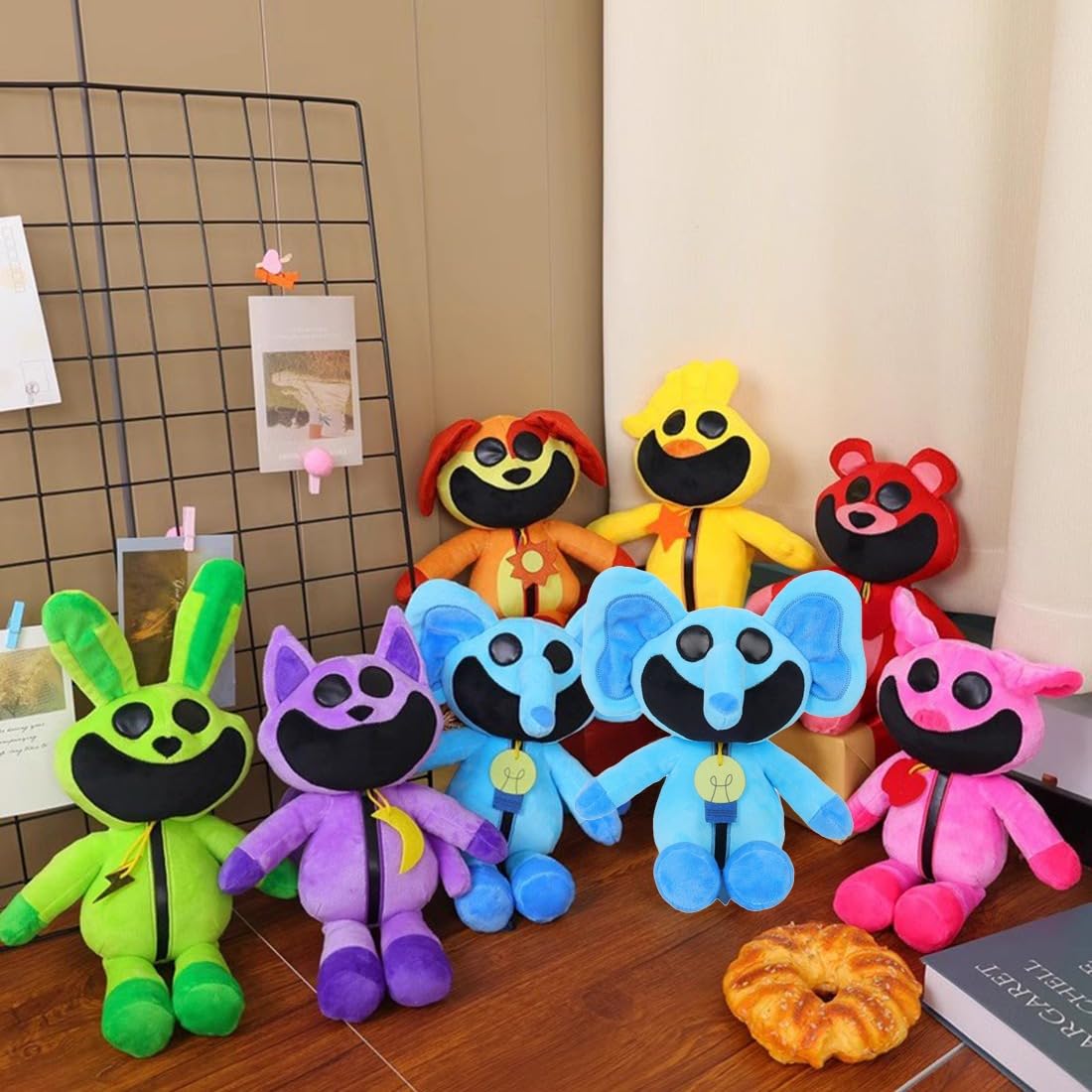 Girls Toys Super Jakes Smiling Critters Catnap Teddy Plush Toy Catnap ...