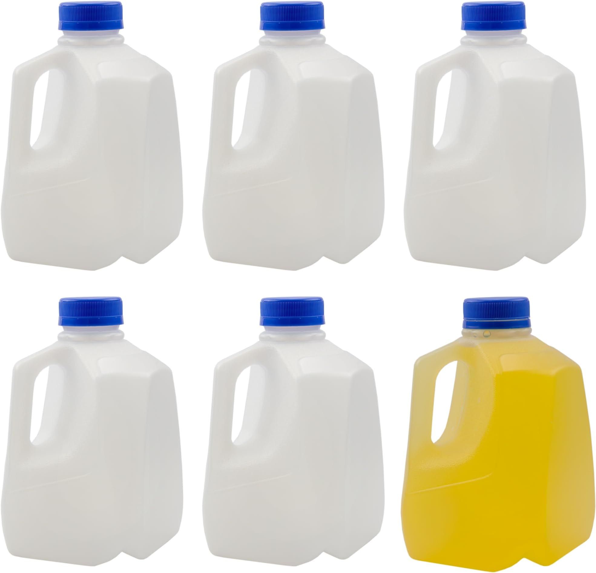 Amazon.com - (4 PACK) 128 Oz Empty Plastic Gallon Juice Bottles with ...