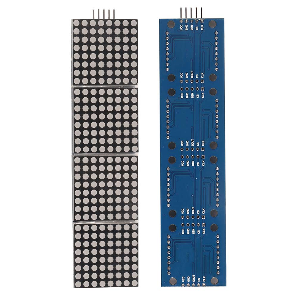 Modulo Generico Display Blu Modulo MAX7219 Display LED Matrice 4 In 1 ...