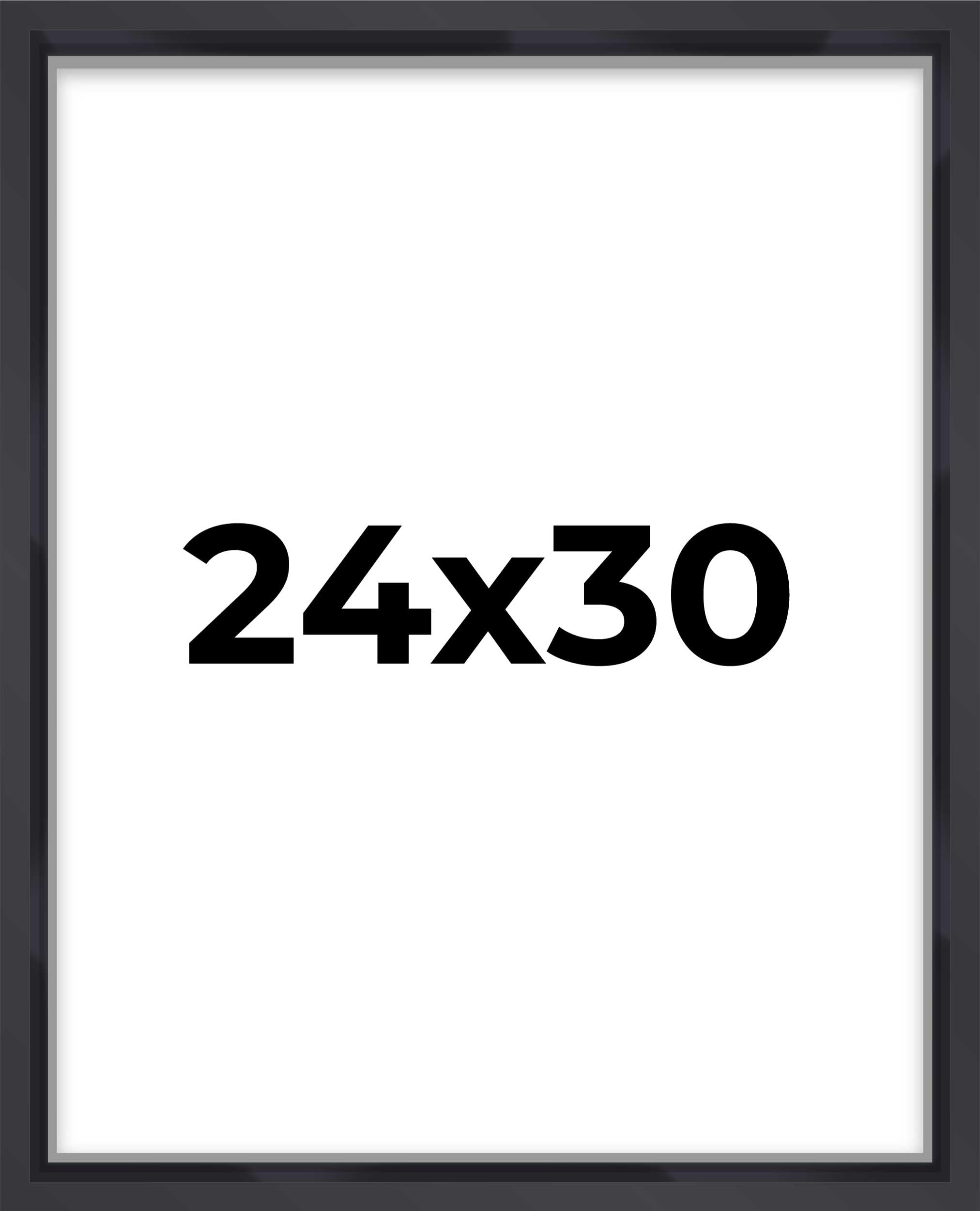 Amazon.com - 24x30 Shadow Box Frame Contemporary Black | 3/4" Depth of ...