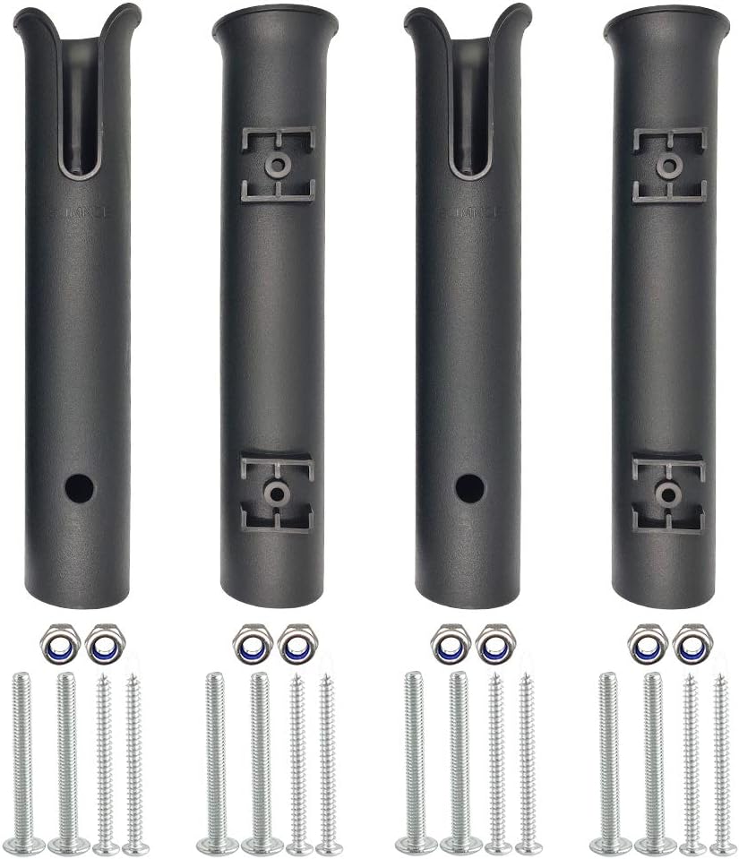 Fishing Rod Holder Bracket, Rod Holder(4 Tubes) CLIO Fishing Rod Rack ...