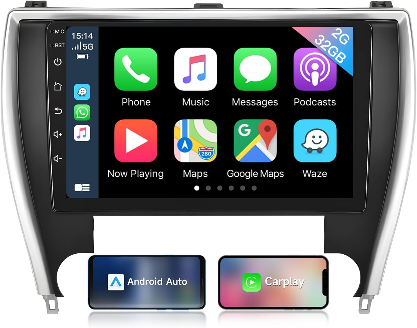 Estéreo de radio de coche Android 11 para Nissan Altima 2013 2014 2015 ...