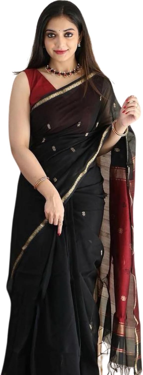 Amazon.com: Vivatra Women's Kanchi Pattu Kanchivaram Jacqurad Soft ...