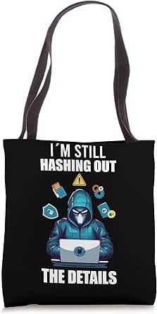 Amazon.com: Ethical Hacking Analyst Ethical Cyber Security Tote Bag ...