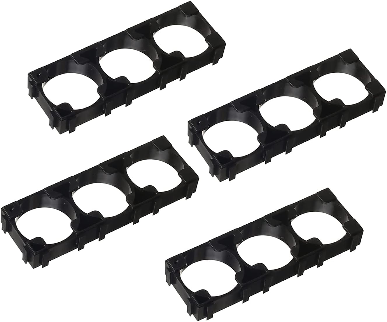 Amazon.com: Fielect 50Pcs 21700 Lithium Ion Cell Double Battery Holder ...