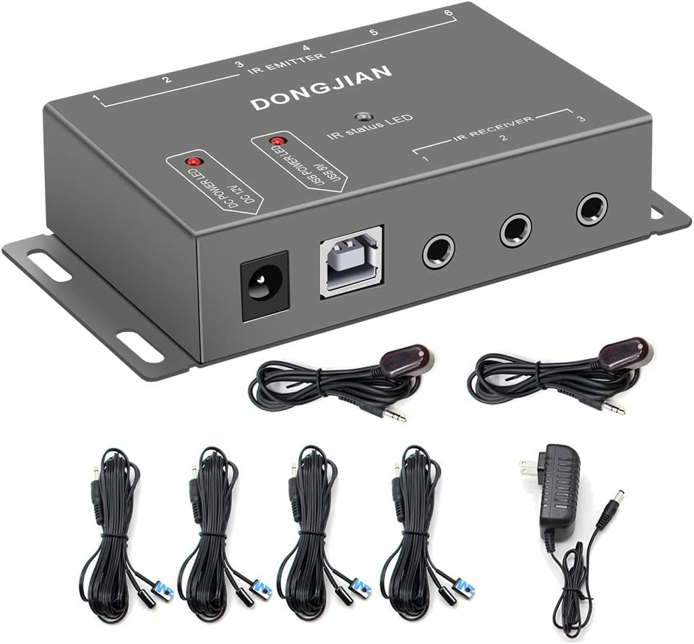 Amazon.com: ICESPRING Infrared Repeater System IR Repeater Kit Control ...