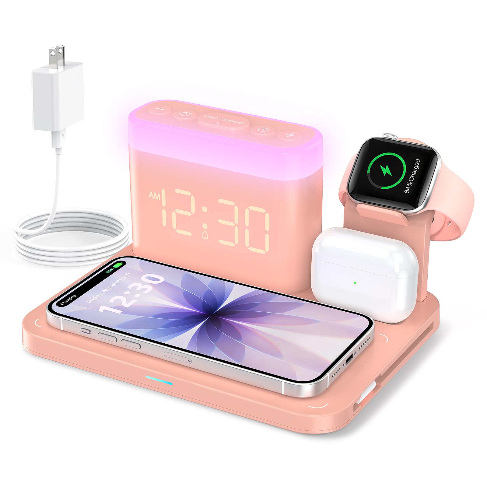 7 Best Alarm Clock Charging Station | Declutter Your Nightstand