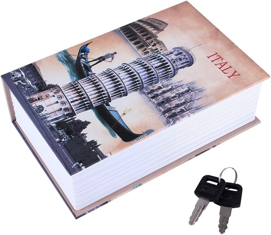 Joyzan Diversion Book Safe, Fake Hidden Storage Box Simulation ...