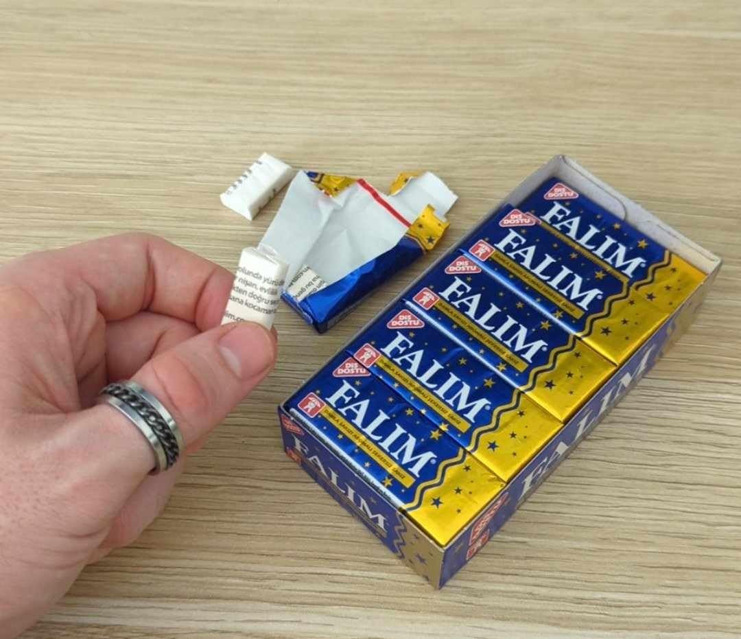 Falim Chewing Gum Series - 20x5=100 Pieces - Total 140gr. (Classic ...