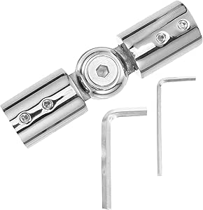 Amazon.com: VOSAREA Universal Corner Curtain Corner Connector Bay Rod ...