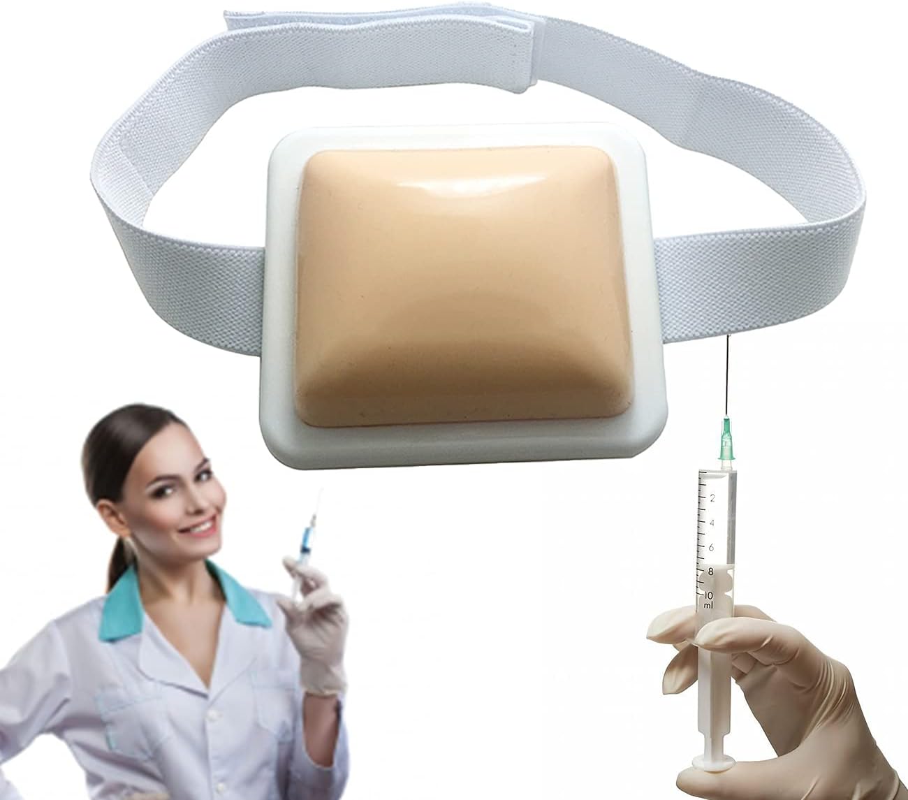 Amazon.com: Ashtray Injection Training Pad, Medical Students Training ...