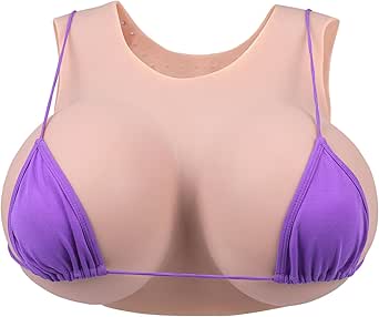 Amazon.com: Vnmcry K Cup Huge Silicone Fake Breasts for Big Frame ...