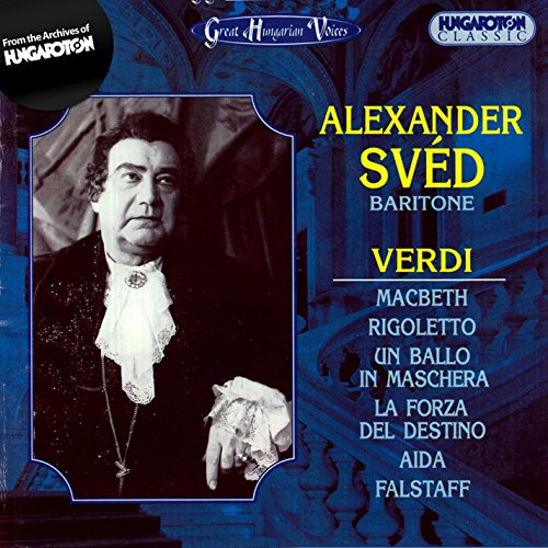 Amazon.co.jp: Sved, Alexander: Verdi Baritone Arias and Scenes : Sandor ...