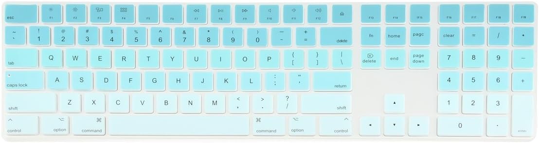 Amazon.com: TOP CASE - Faded OmbreSilicone Soft Keyboard Cover Skin ...