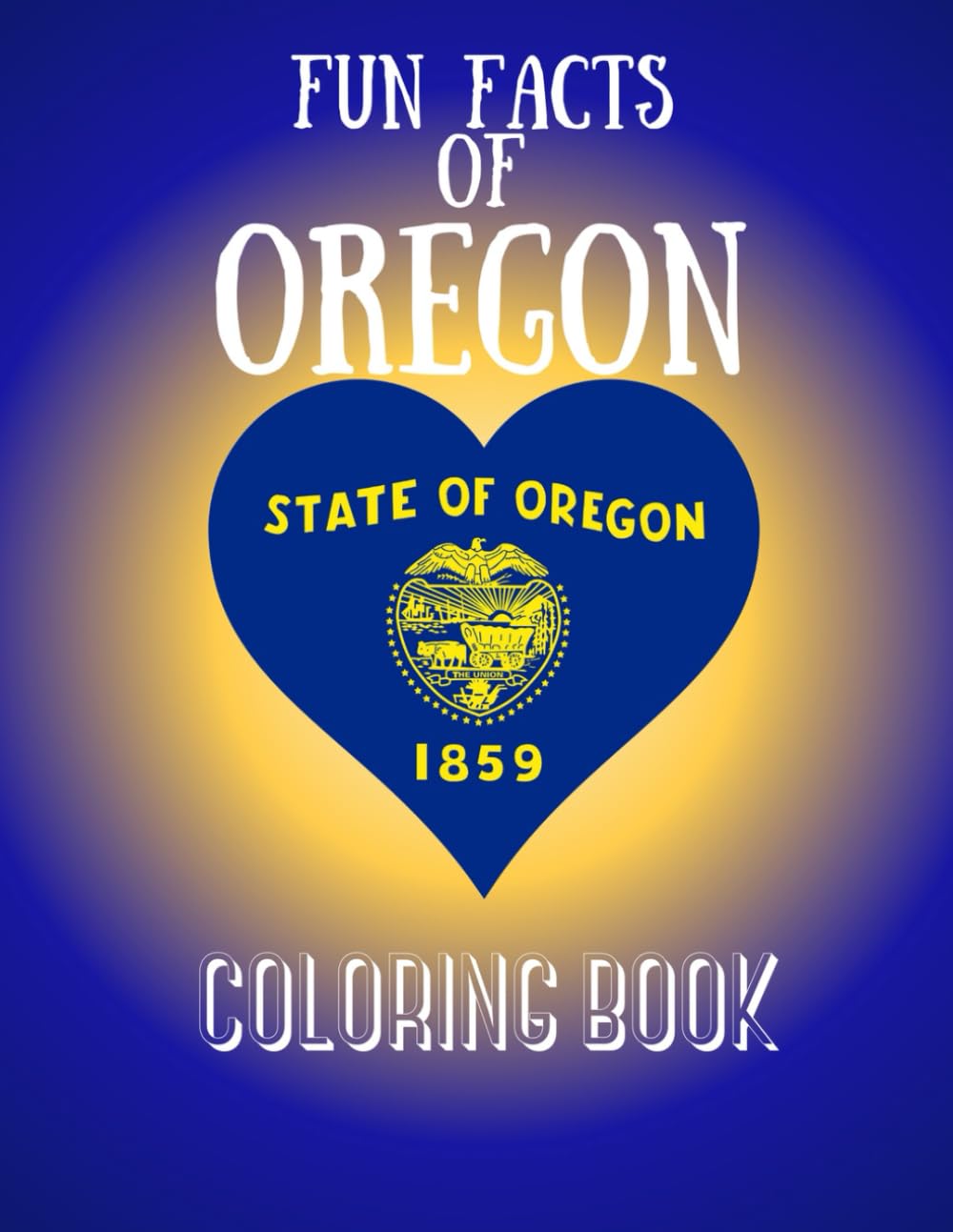 Fun Facts of Oregon Coloring Book: MacGrath, K.L.: 9798864473436 ...