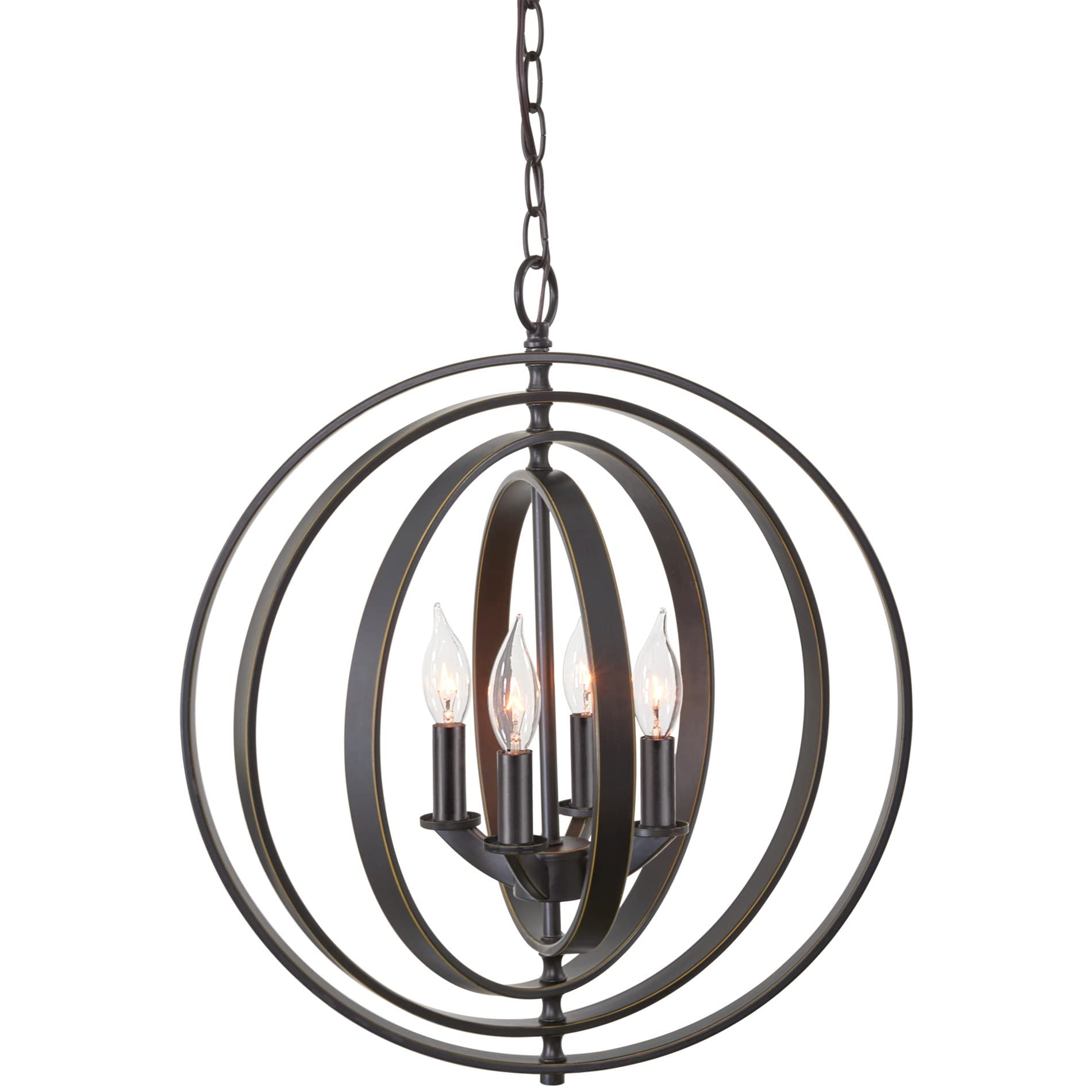 Orbital Lighting Chandeliers Wayfair Globe Sloped Ceiling Adaptable