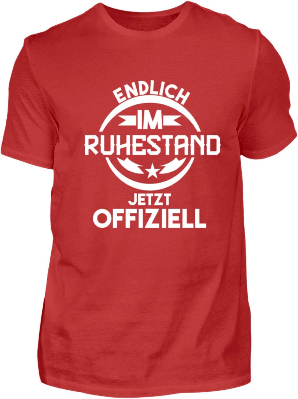 Endlich Im Ruhestand - Jetzt Offiziell - Lustiges Spruch Design Rentner ...