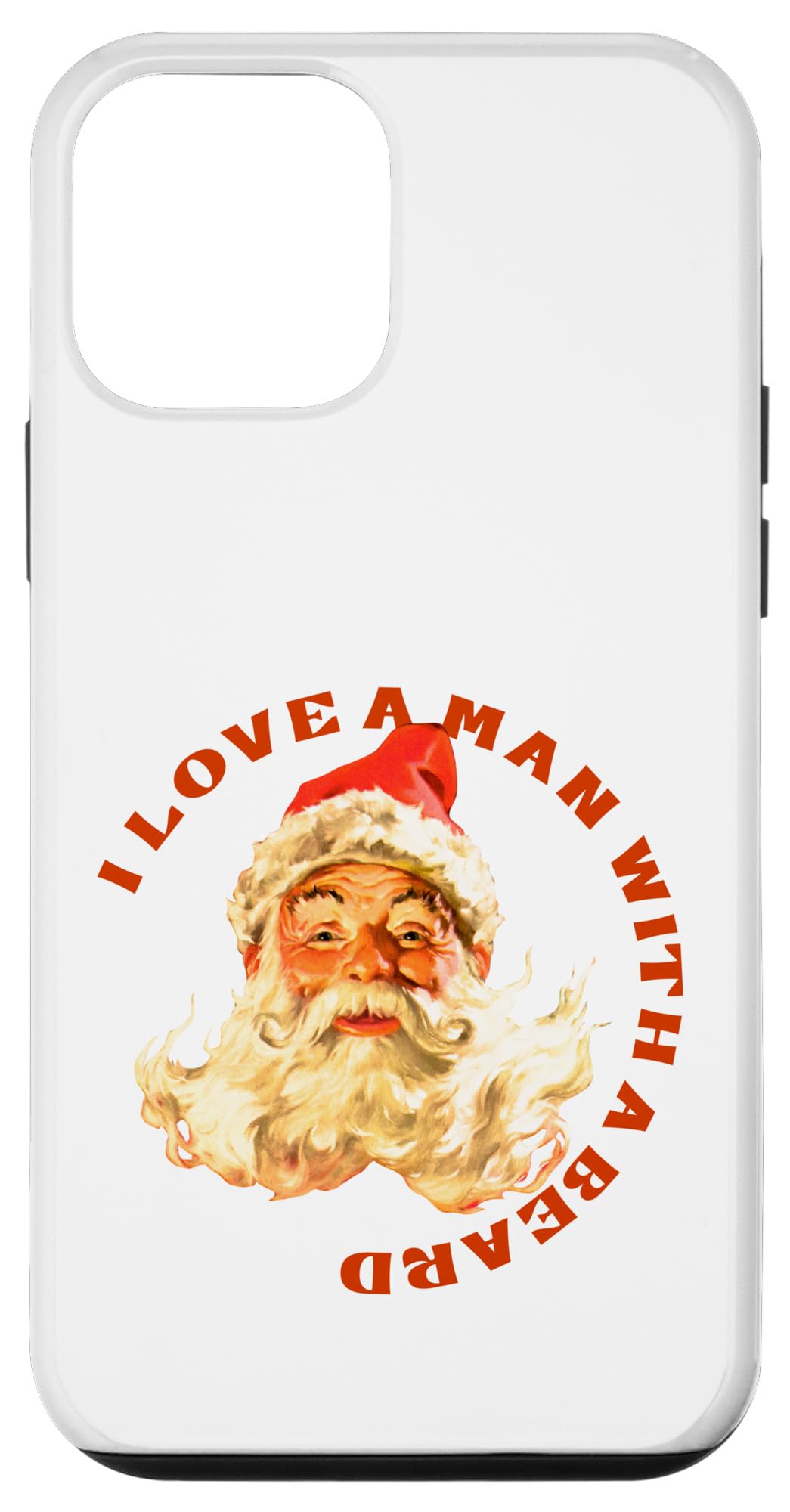 Santas Beard Meme Yes Chad Christmas Red Santa Hat With Groomed Beard