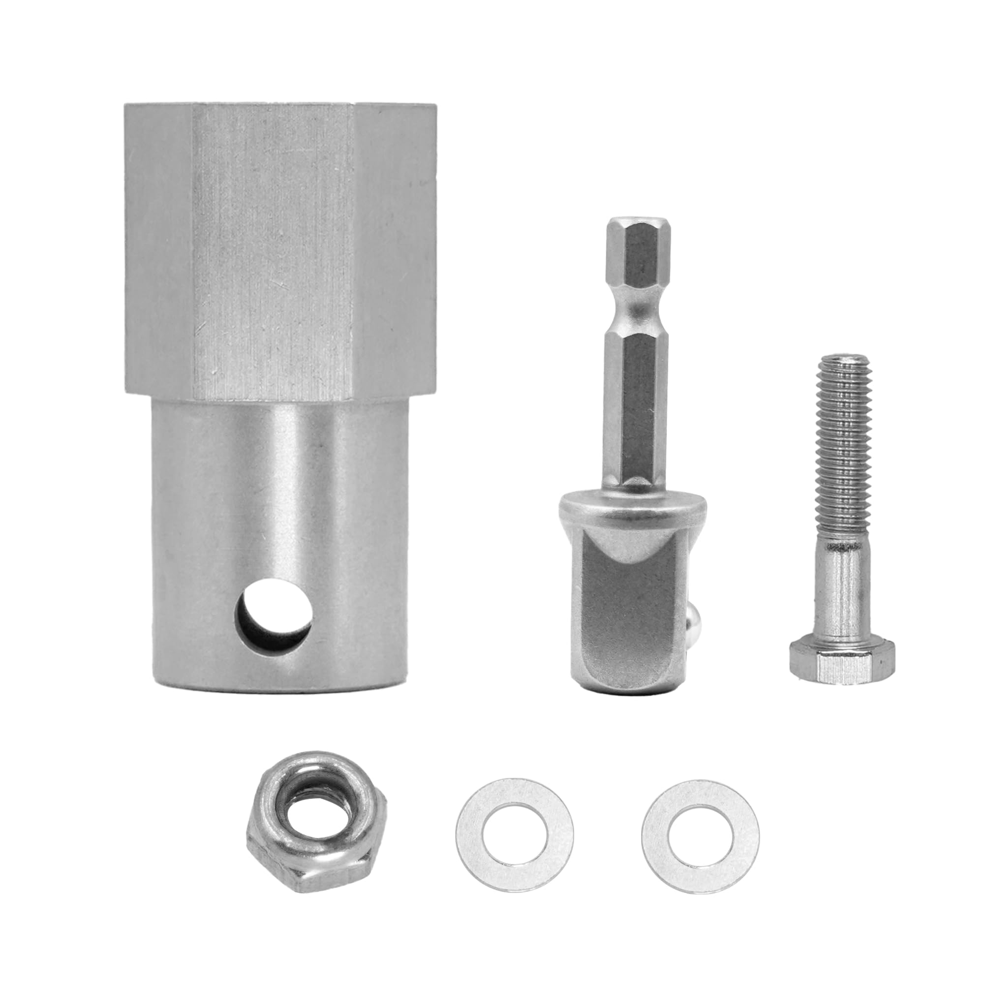 Amazon.com: Runfider Strengthened Stainless Steel Top Wind Trailer Jack ...