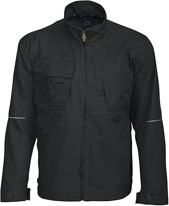 Projob Mens Padded Jacket (3XL) (Black) at Amazon Men’s Clothing store