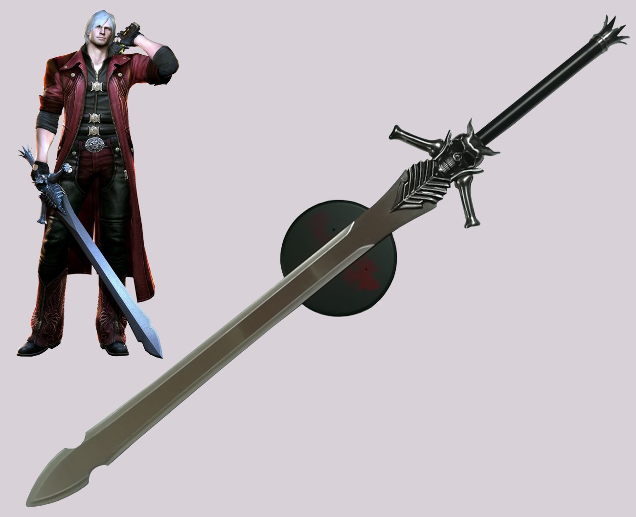 Devil May Cry 1 Spada Di Dante Dante Is Ready To Take On Hell With New