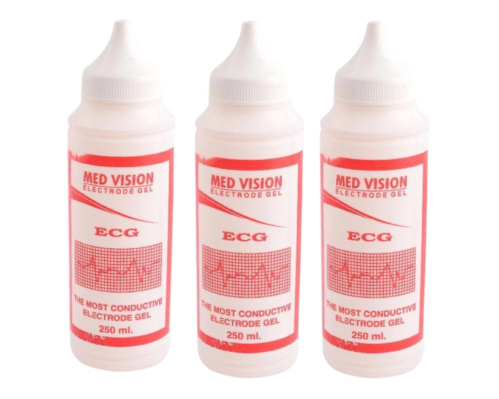 MEDVISION® ECG Jelly 250ml Pack of 3 : Amazon.in: Health & Personal Care