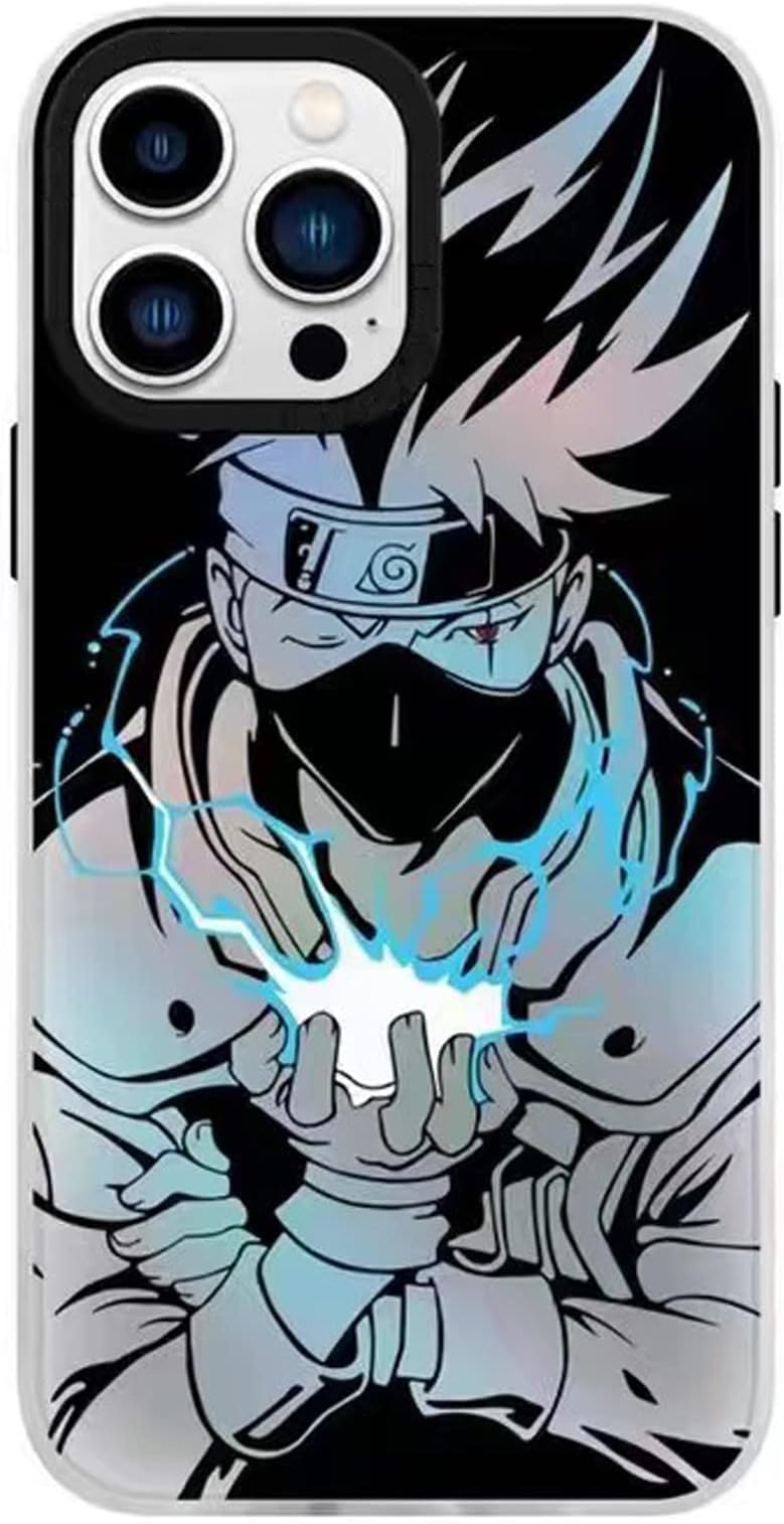 Amazon.com: Keaittyss Luxury Hot Anime Phone Case for iPhone with Laser ...