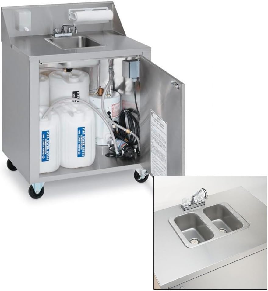 Portable Sink, Double - Double Bowl Sinks - Amazon.com