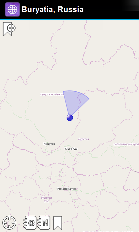 Buriazia, Russia Offline Mappa - Smart Sulutions: app su Amazon Appstore