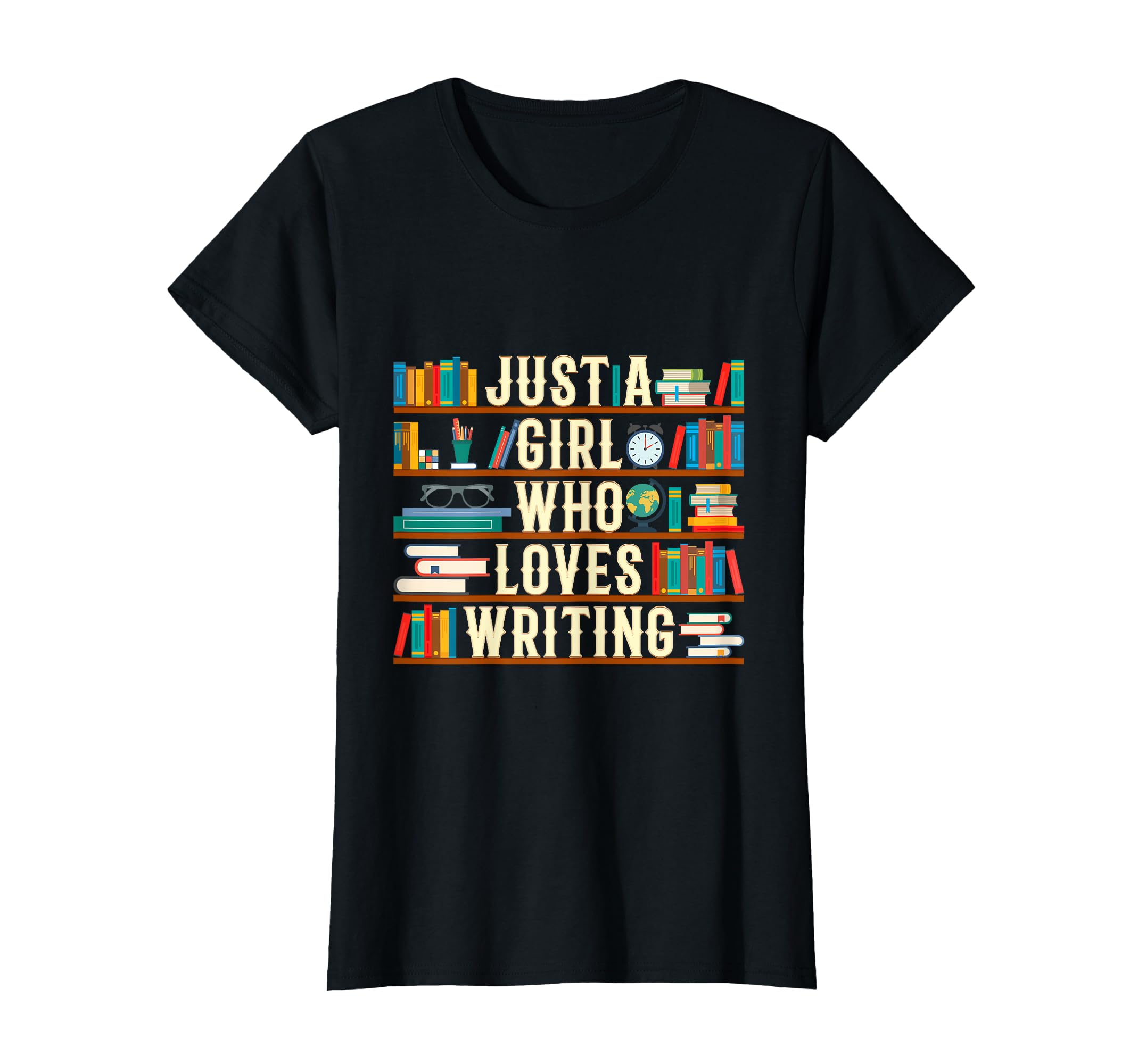 Amazon.com: Just A Girl Who Loves Writing Novel Writer Book Author ...