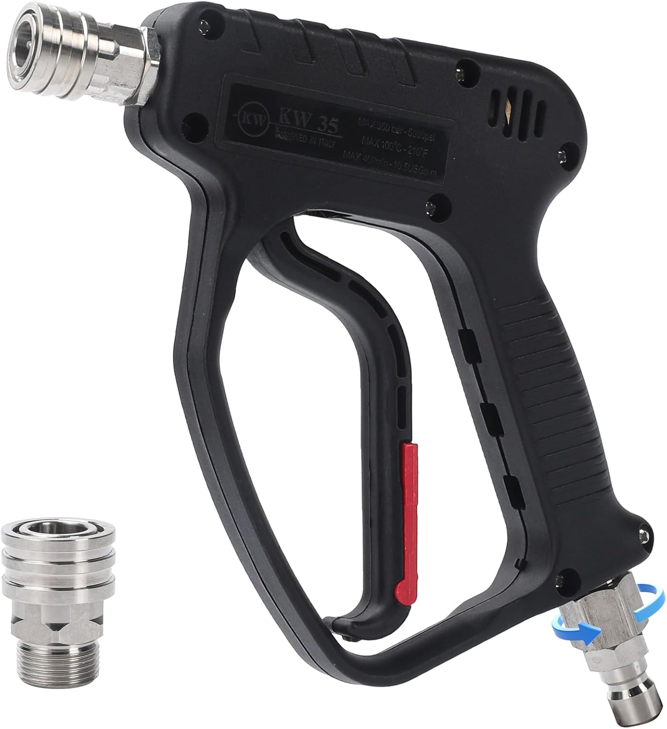 Amazon.com: Pressure Washer Short Gun, 5000 PSI/10.5 GPM High Power ...