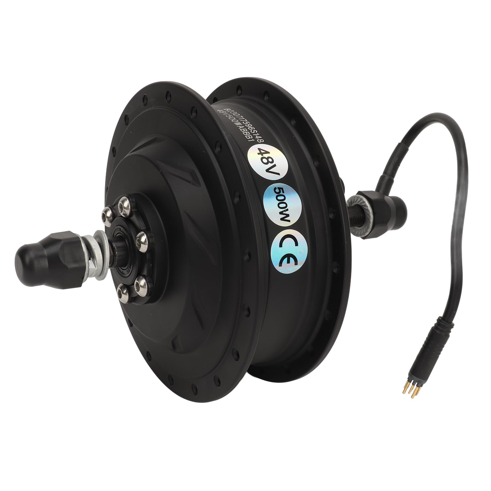 Amazon.com: 48V 500W Electirc Gear Hub Motor, Brushless Rear Drive ...