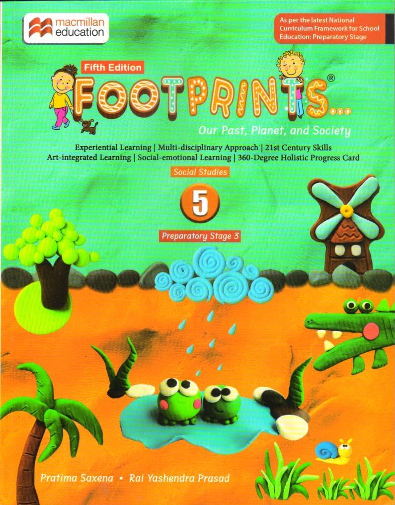 Footprints Reader 2024 Class 5 Integrated Social Science Series | NEP ...
