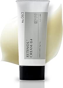 Amazon.co.jp: KisoCare 0.4% Pure Retinol Cream, 1.8 oz (50 g), 6 Types of Retinol, Niacinamide ...