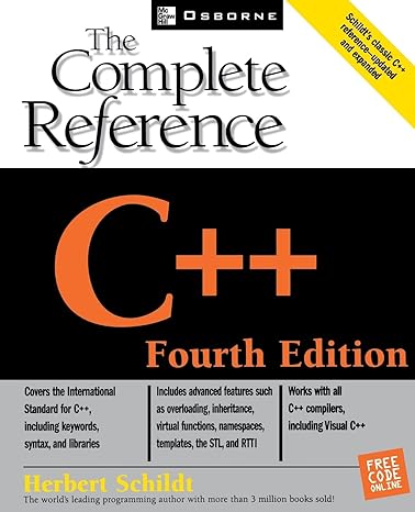 Amazon.com: C++: The Complete Reference, 4th Edition: 9780072226805 ...